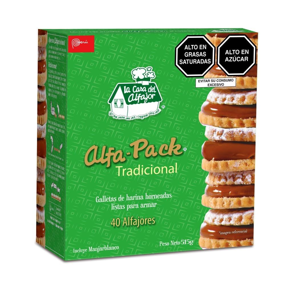 Alfa-pack 40 Harina (alfajores De Harina) - Aelia Duty Free Lima