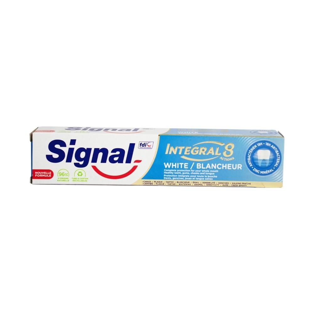 Signal White Integral 8 Toothpaste - Aelia Duty Free