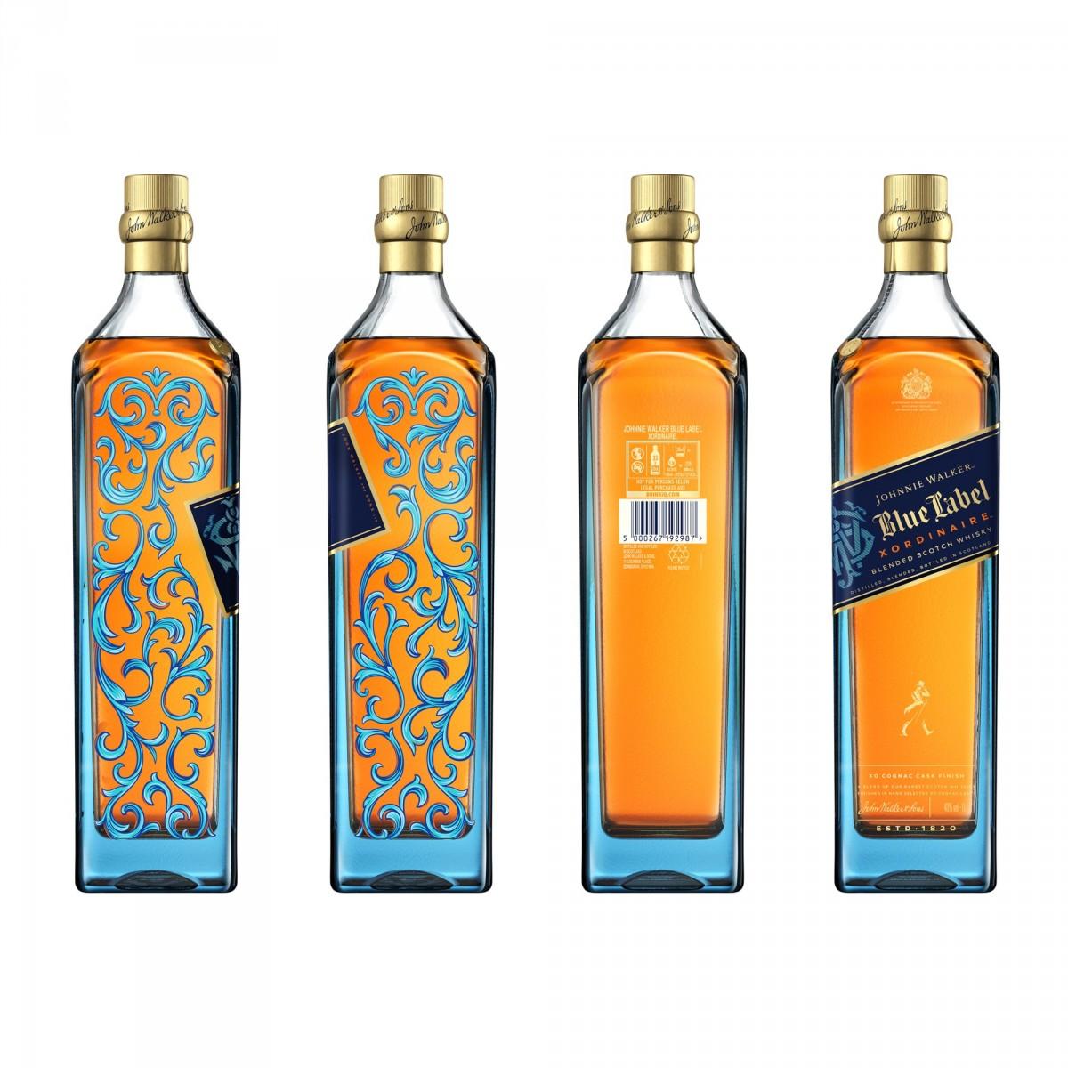 Blue Label Xordinaire Blended Scotch Whisky 1L Travel Retail Exclusive ...