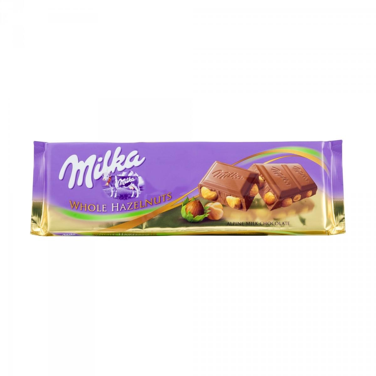 MILKA TABLET HAZELNUT 270G - Aelia Duty Free Lima